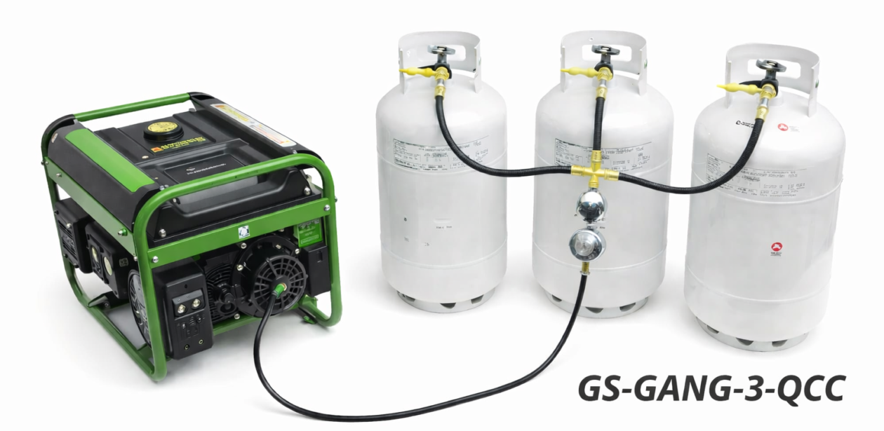 Propane Manifold – Simple Multi-Tank Manifold